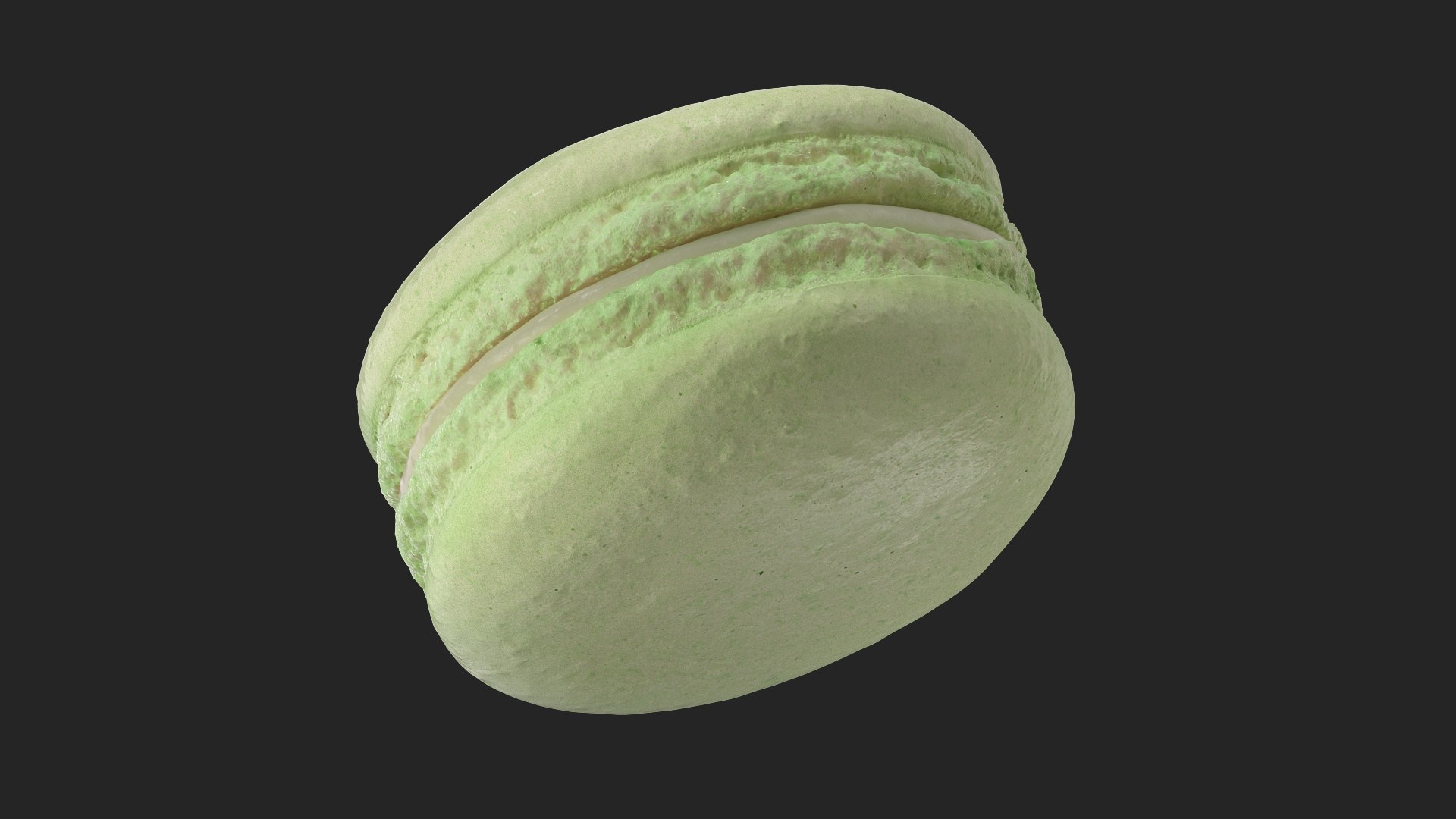 Pistachio Macaron 3D - TurboSquid 2040997