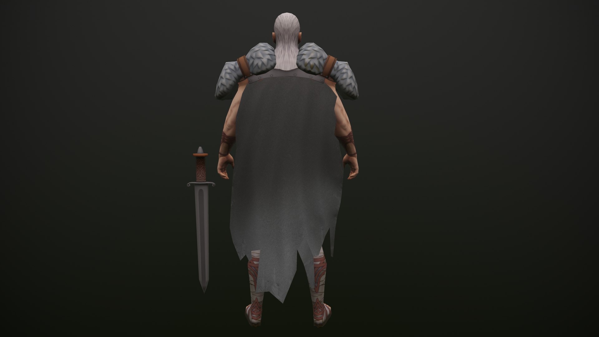 Viking Male Character 1.1 - Low Poly 3D Model - TurboSquid 2089761