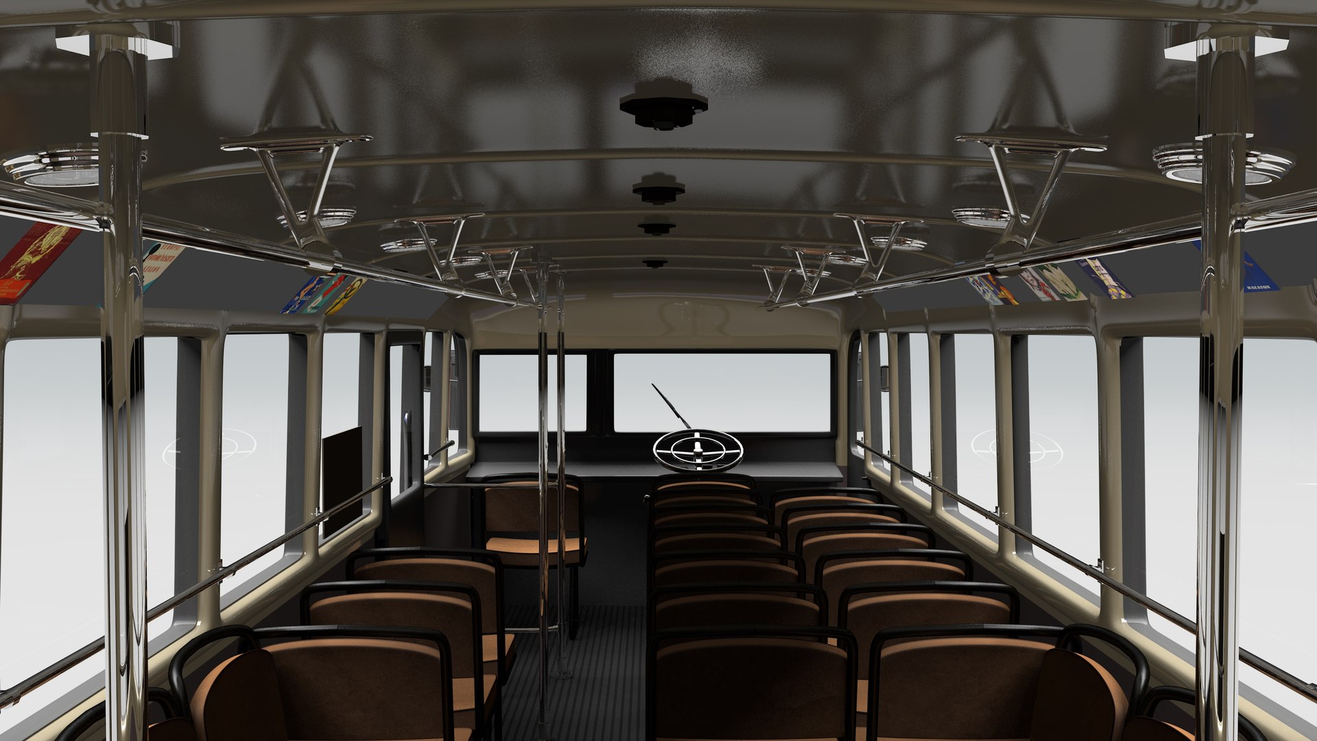 3D MAVAG N26 Hungarian City Bus 1938 Model - TurboSquid 1907309