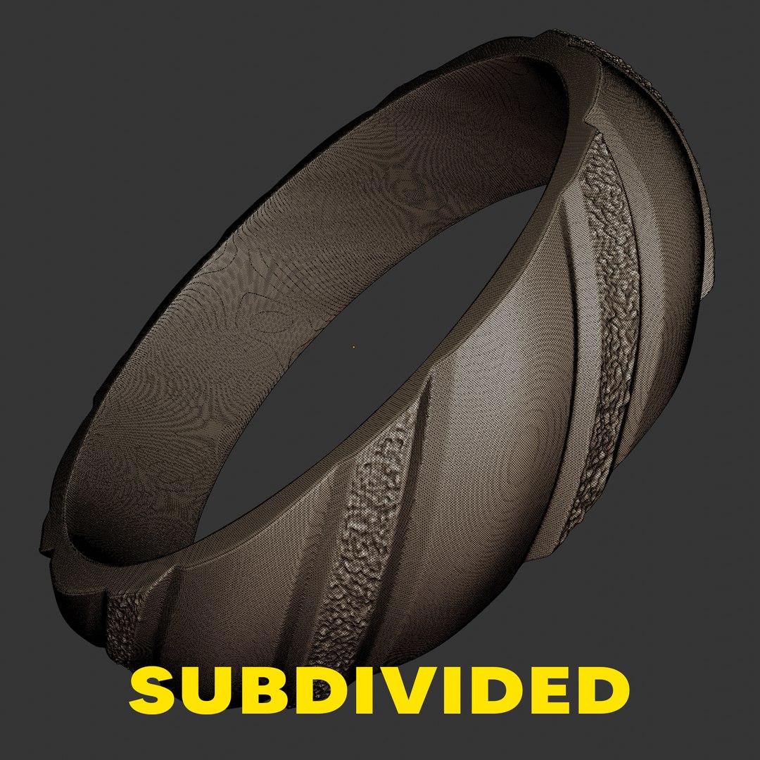 3D Model Unique Design 3D Print Ring 01 - TurboSquid 2348689