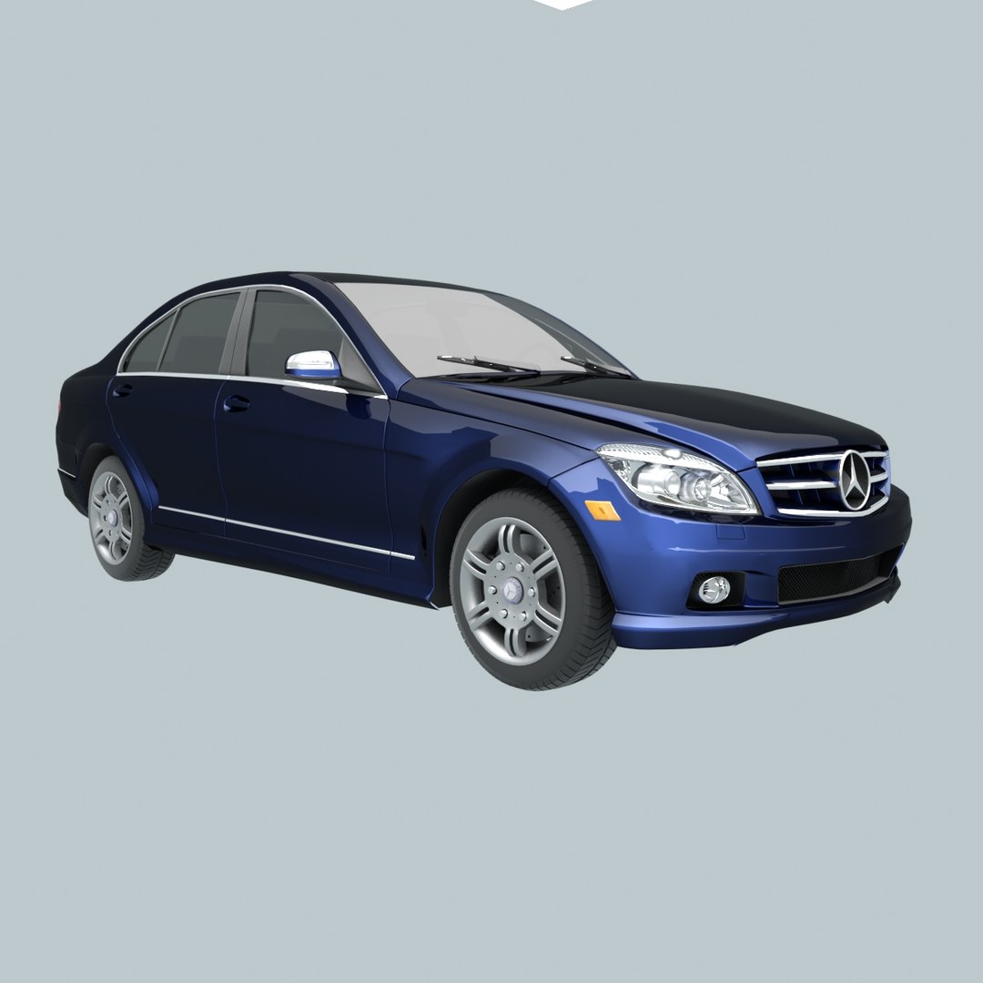 Mercedes C-class 3d Model