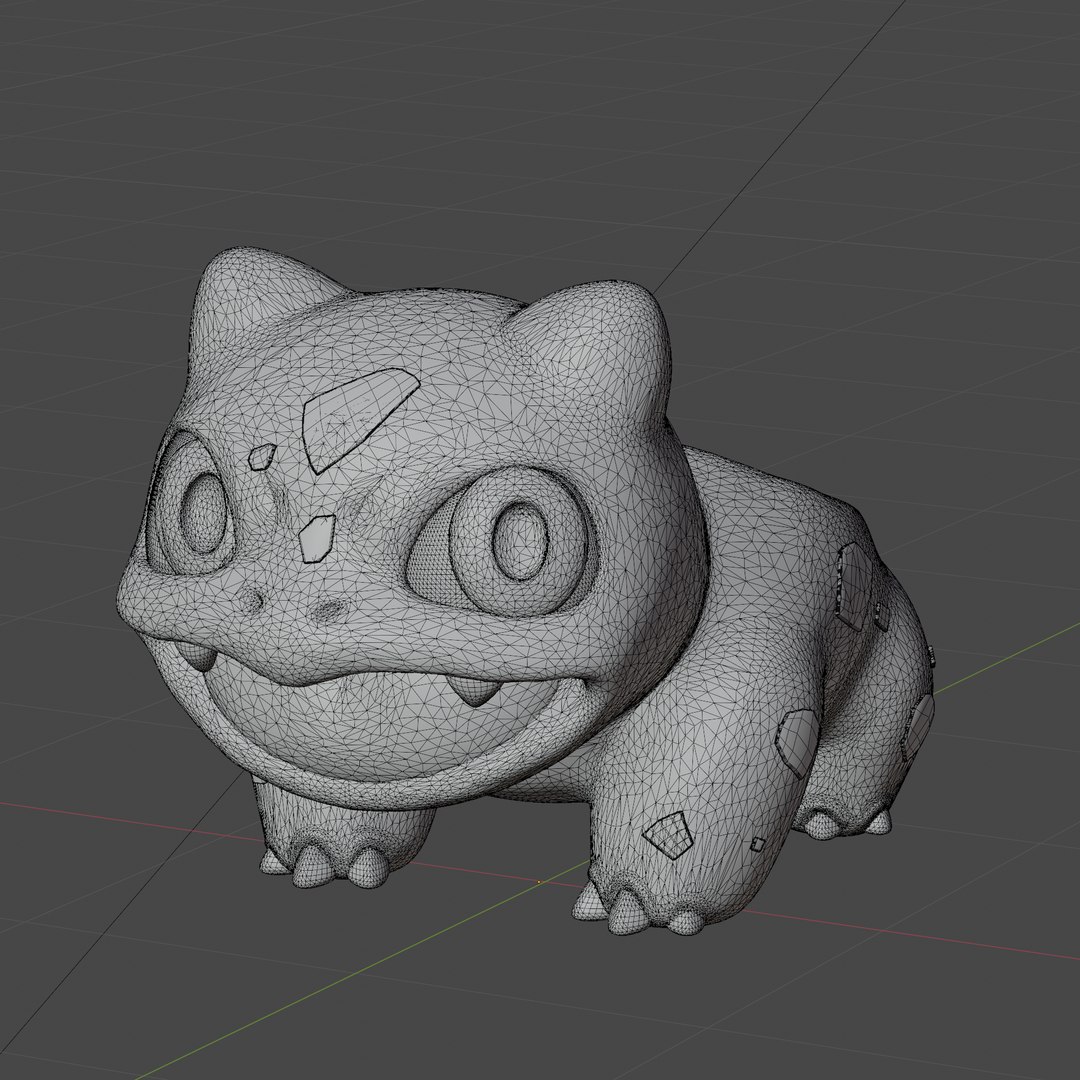 Bulbasaur Pot 3D Model - TurboSquid 2281338