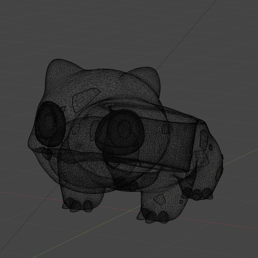 Bulbasaur Pot 3D Model - TurboSquid 2281338