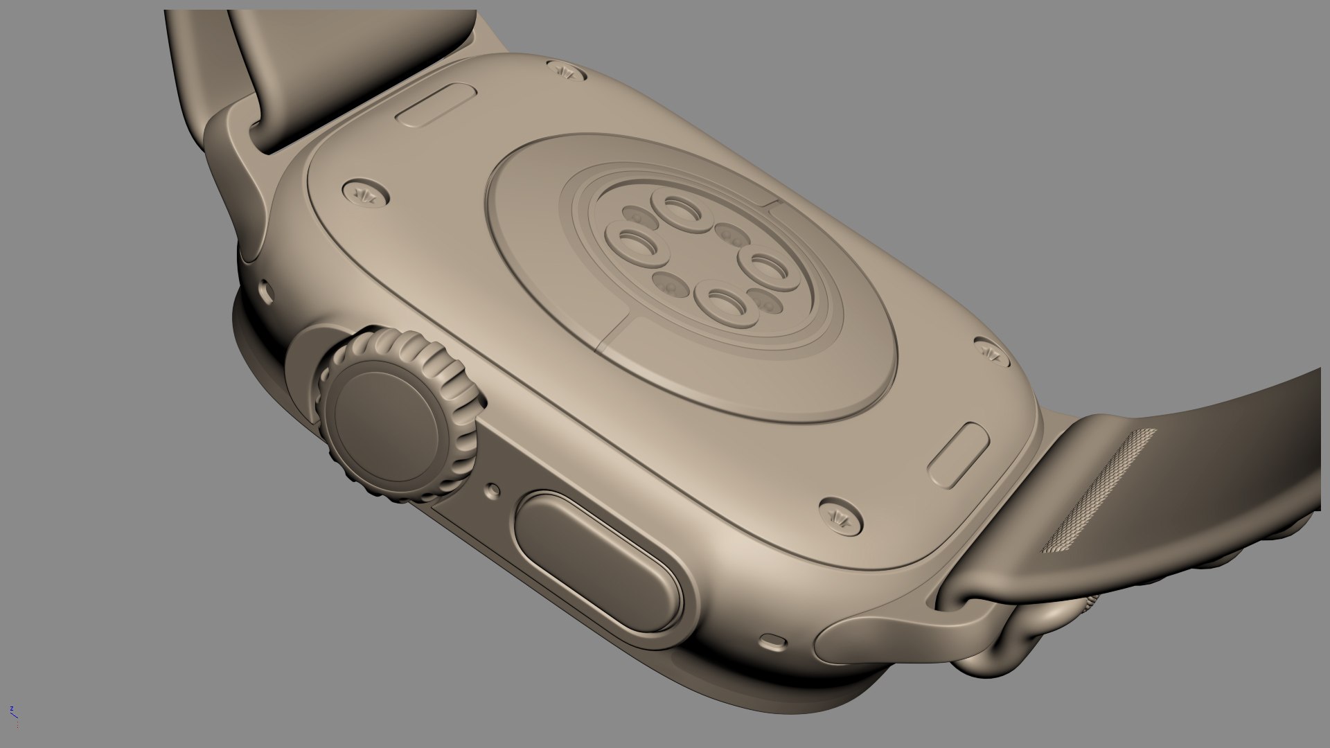 Apple Watch Ultra Ocean Band 3D Model - TurboSquid 1966673
