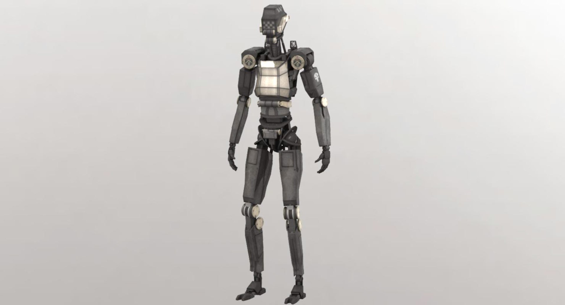 3D Android Robot Rigged Model - TurboSquid 1170618