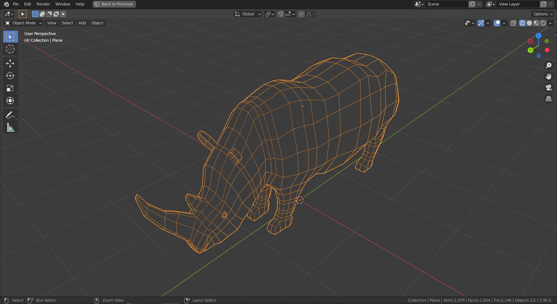 Animal Mammal Nature 3D Model - TurboSquid 1647861