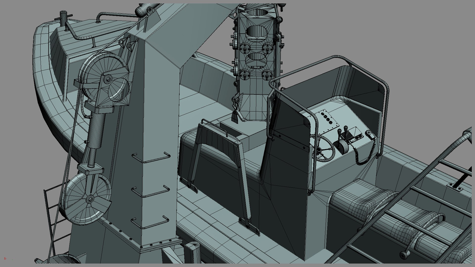 Lifeboat Rescue V12 Motorboat 3D Model - TurboSquid 2221108