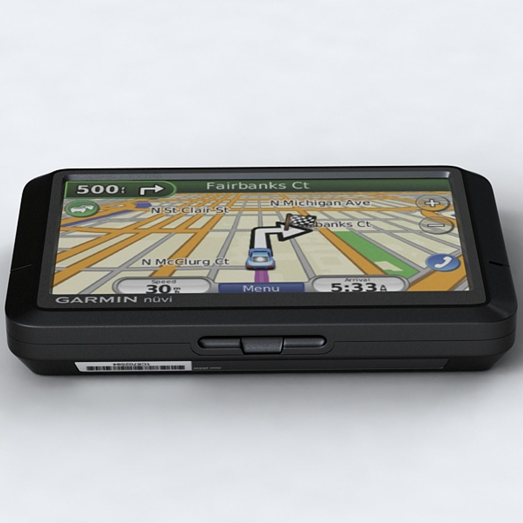 3d Model Gps Garmin