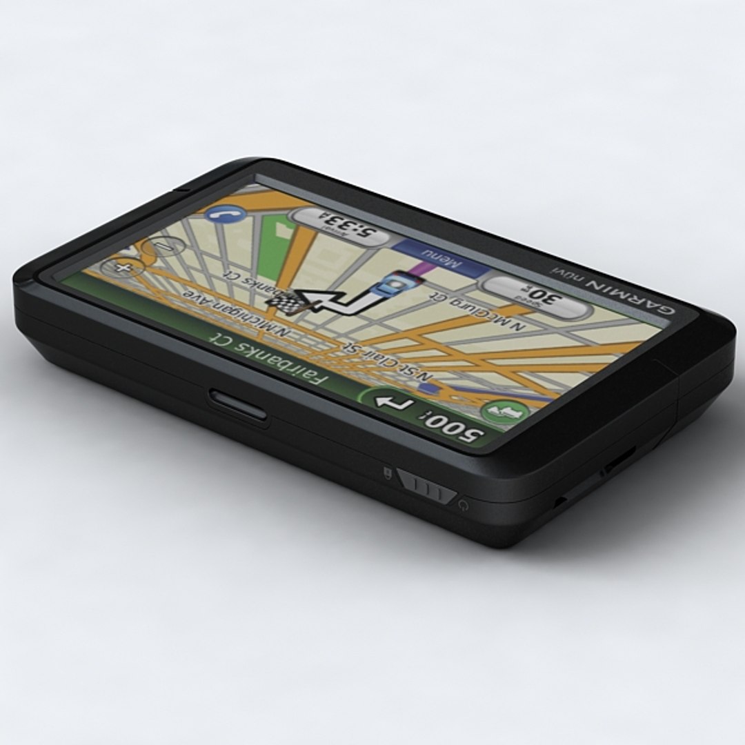 3d Model Gps Garmin