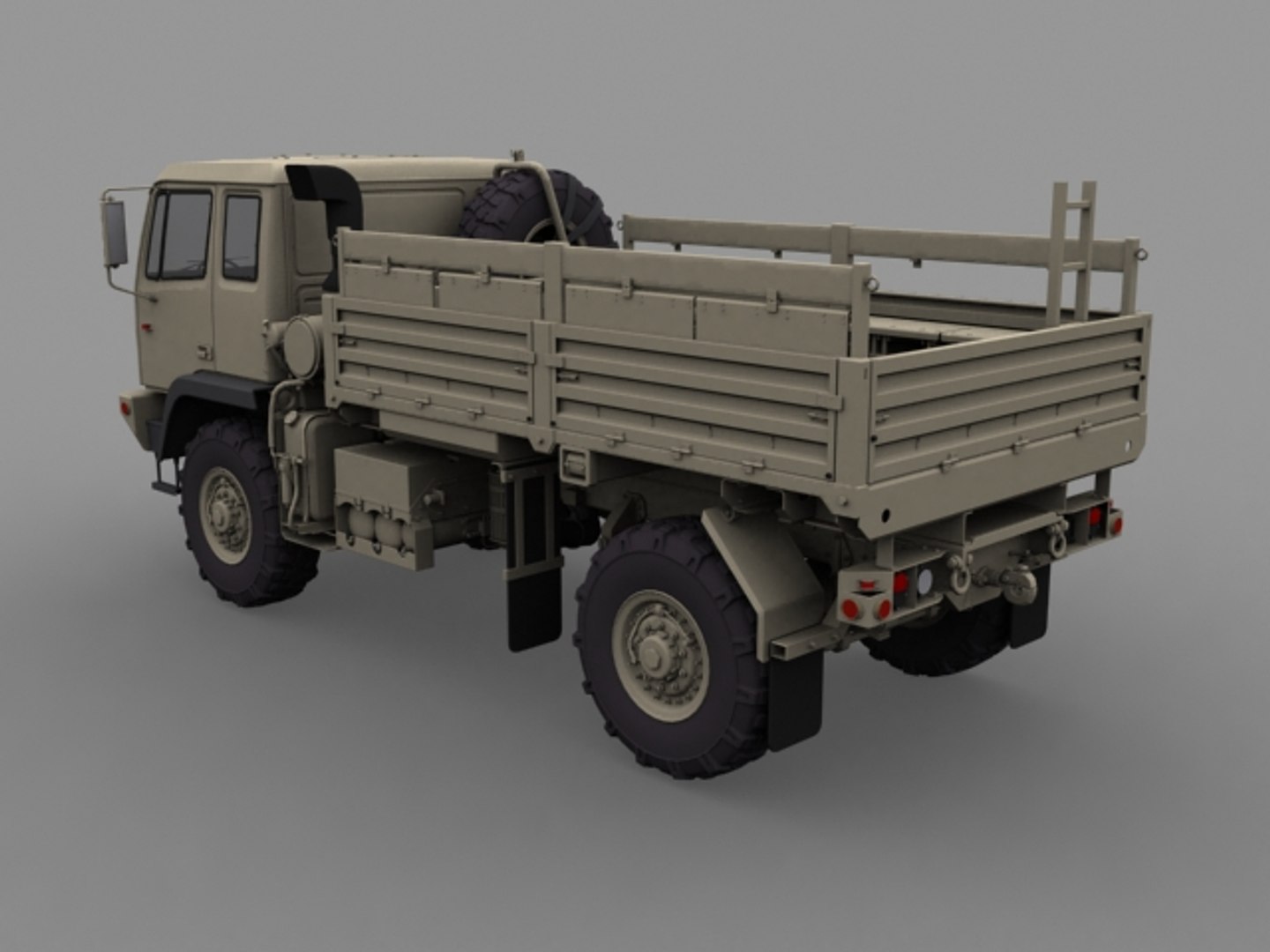 3d Model Of M1078 Standard Cargo Truck