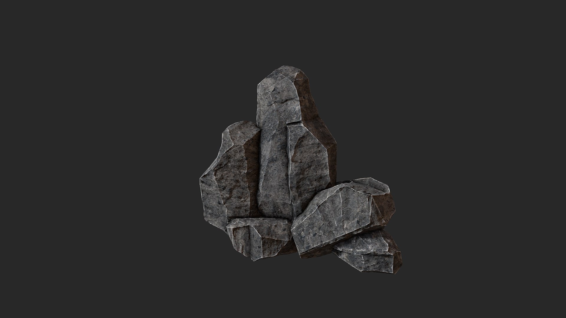 3D Rocks Model - TurboSquid 1392773