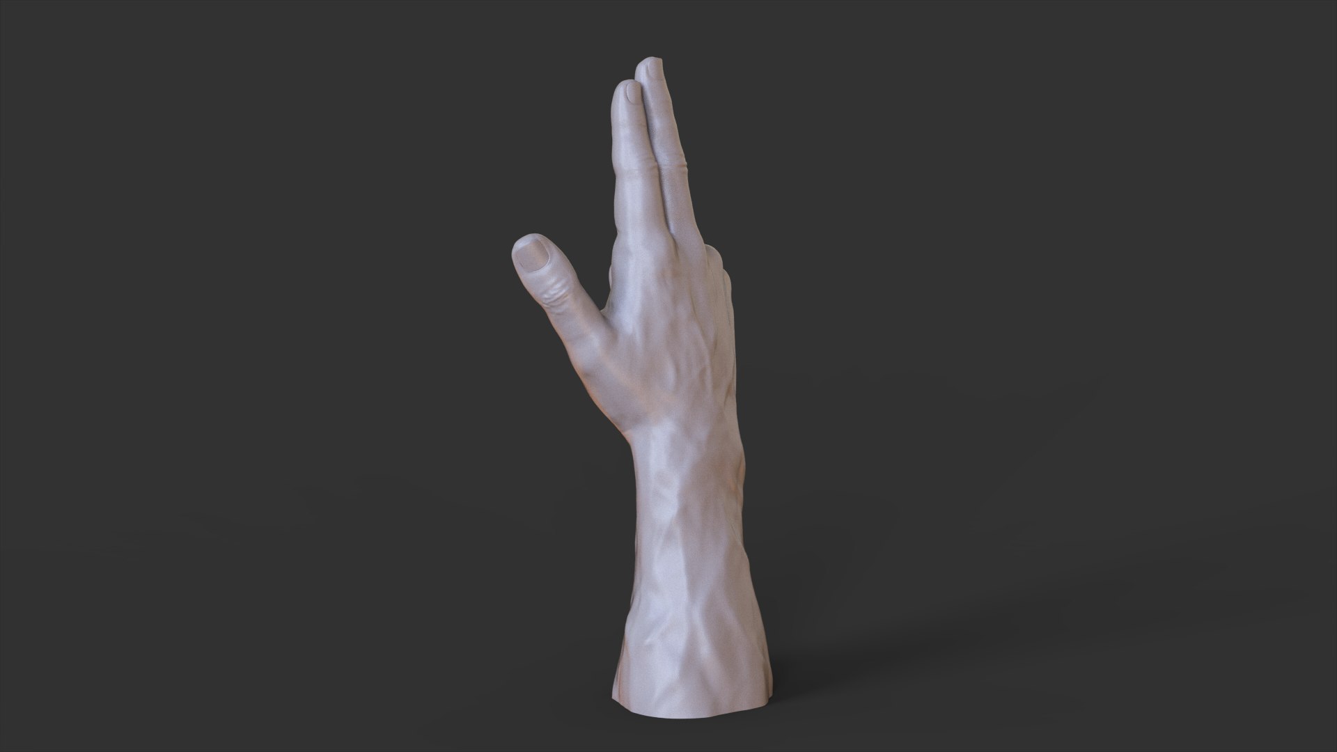 Male Hand Pose 09 Model - TurboSquid 2434992