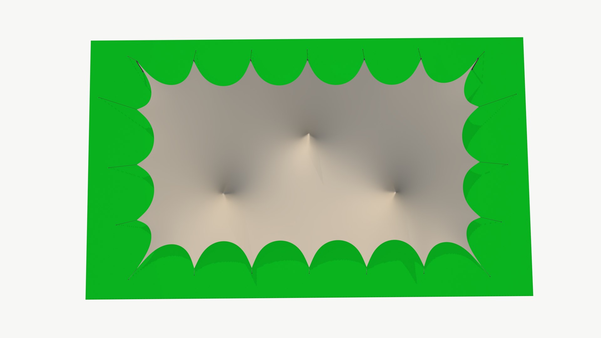 Stretch Tent Arch Design Model - TurboSquid 2116296