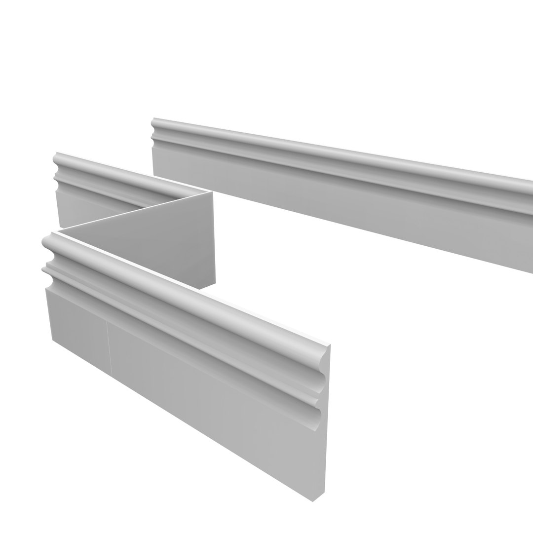 3D Baseboard - TurboSquid 2022903
