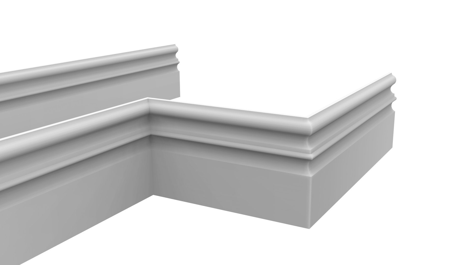 3D Baseboard - TurboSquid 2022903