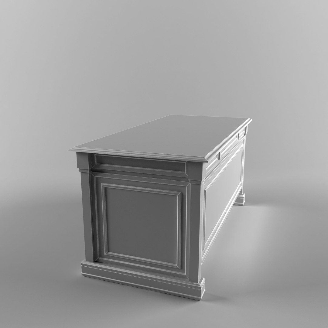 3d Classic Table Desk