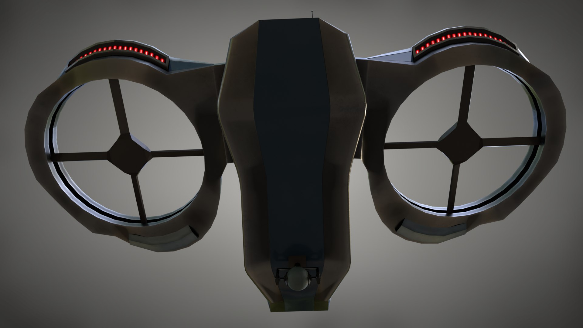 Cyberpunk Drone 3D Model - TurboSquid 1587473