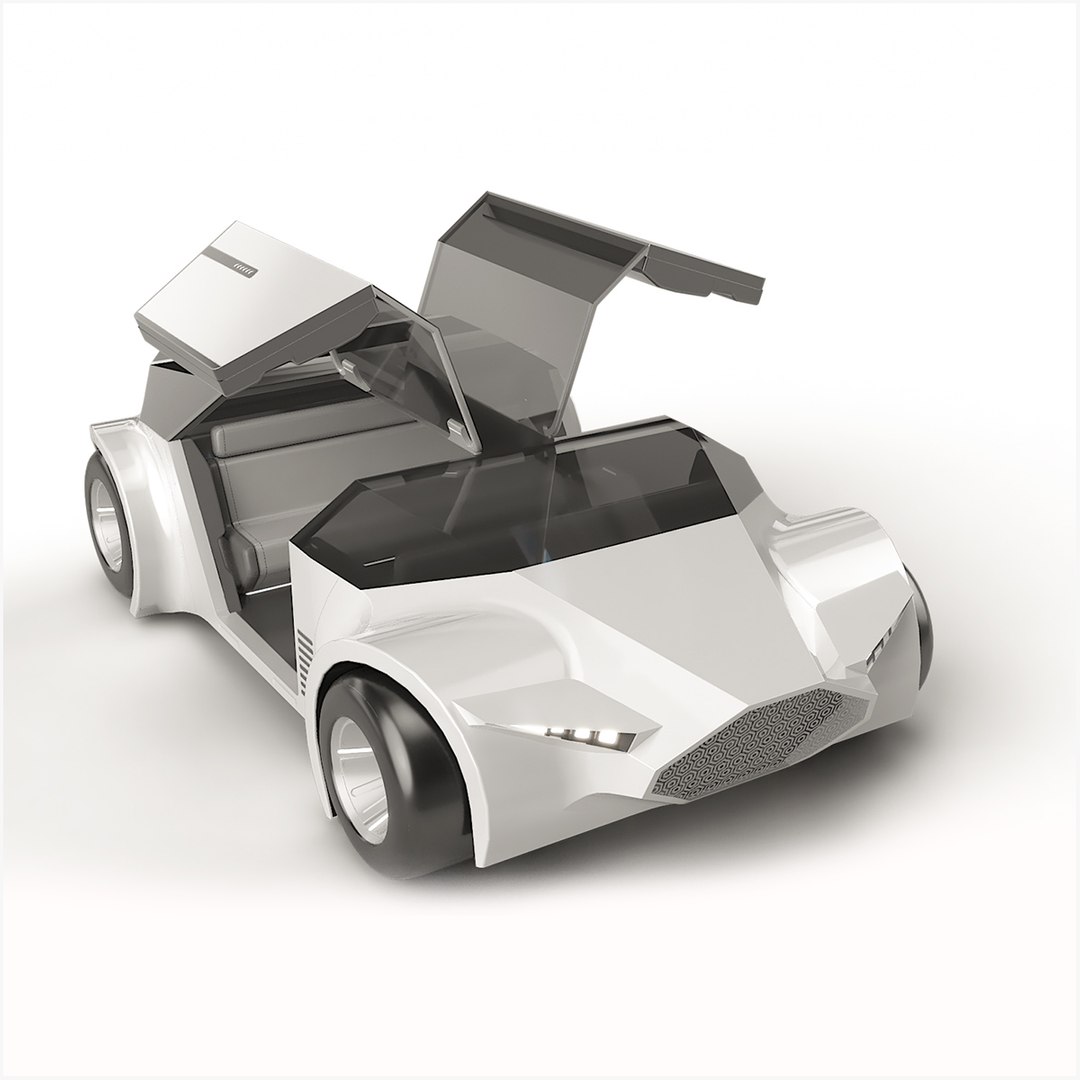 3D Concept Car v01 model - TurboSquid 1958833