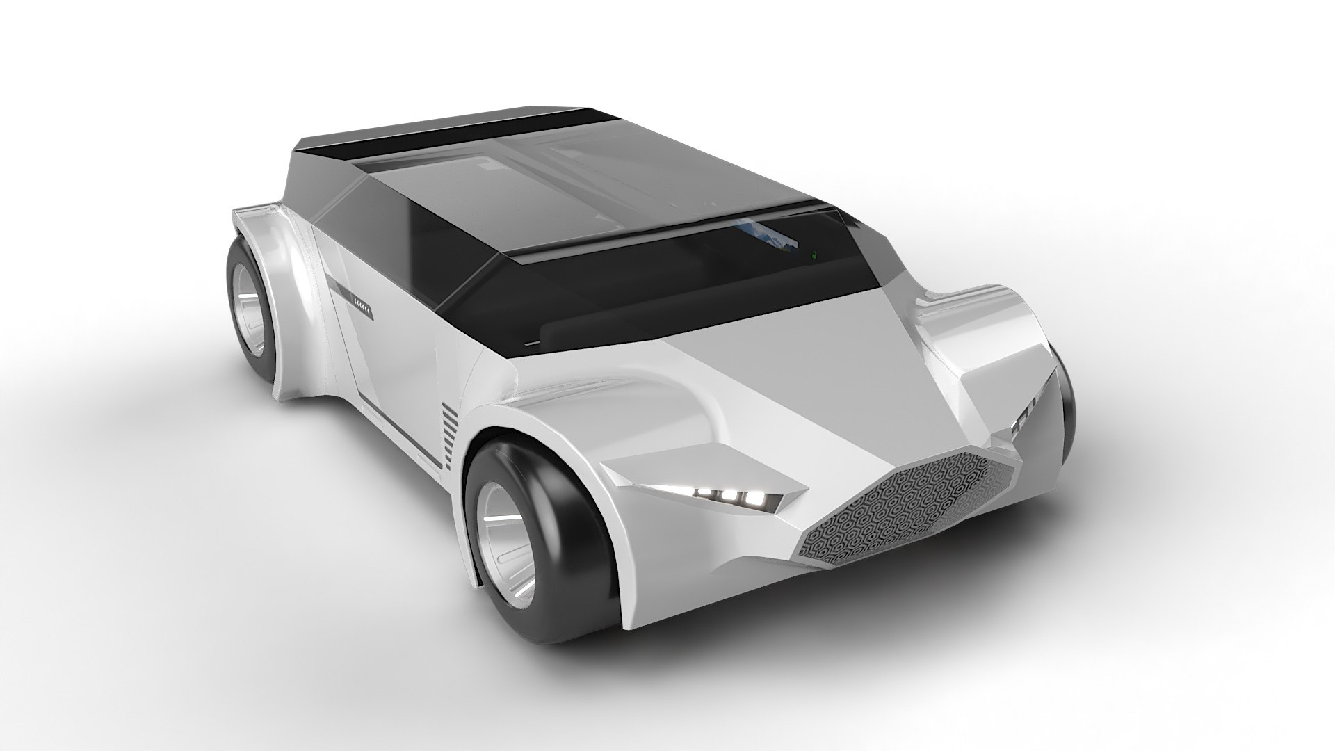 3D Concept Car V01 Model - TurboSquid 1958833