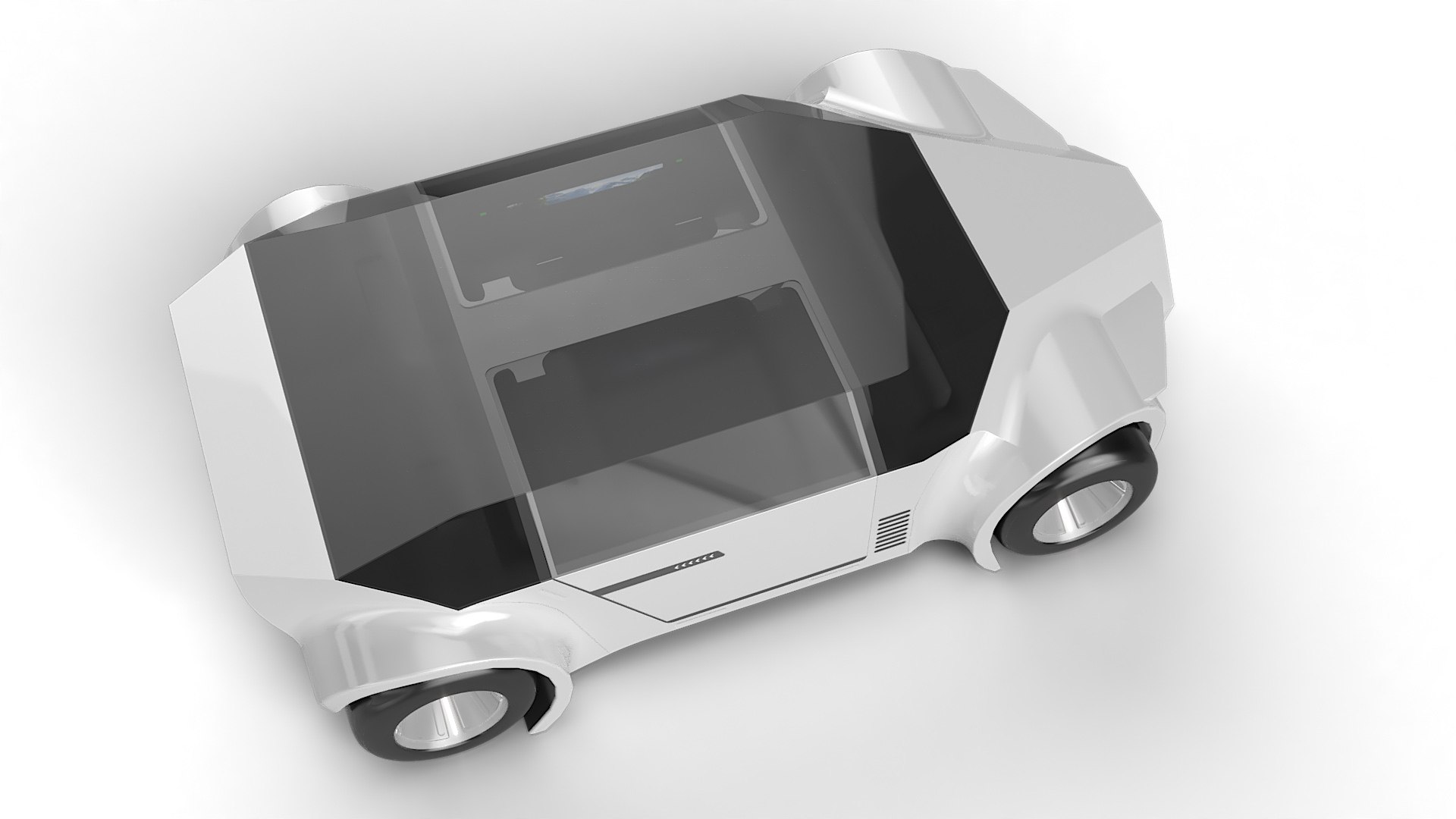 3D Concept Car V01 Model - TurboSquid 1958833