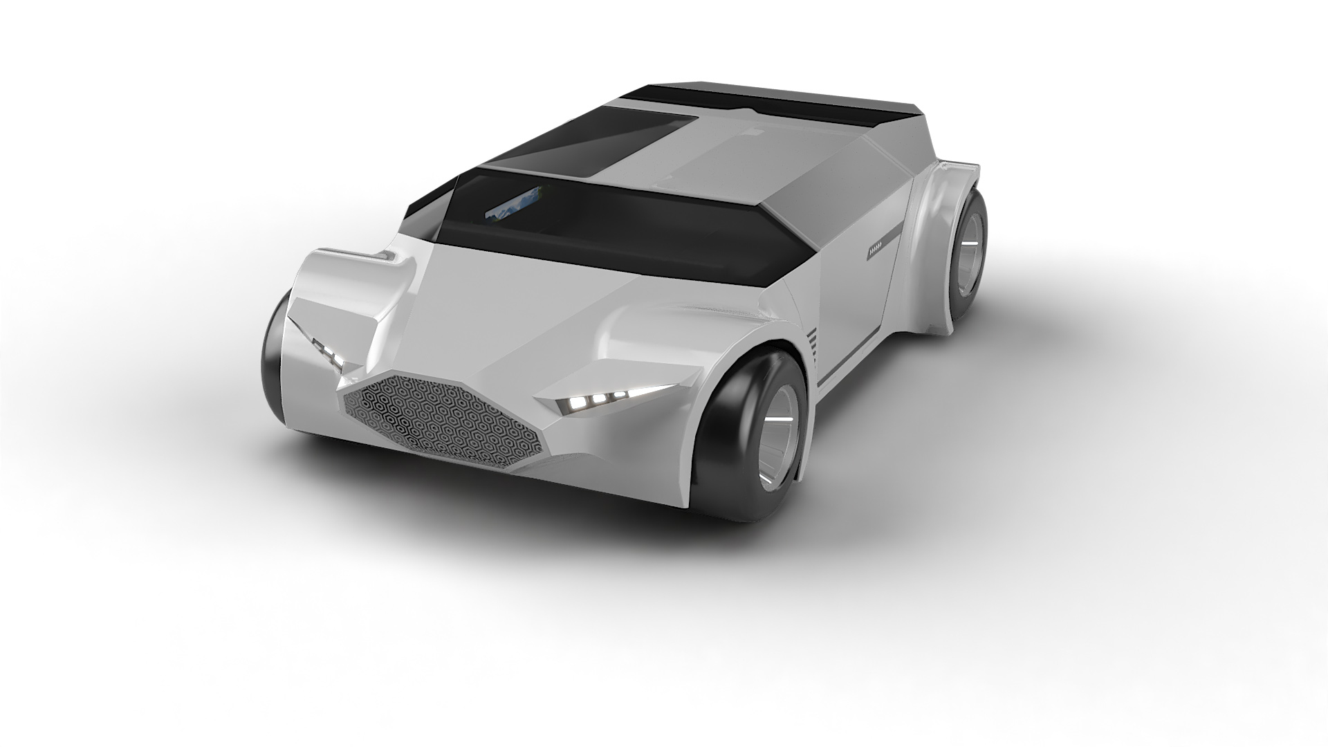 3D Concept Car V01 Model - TurboSquid 1958833