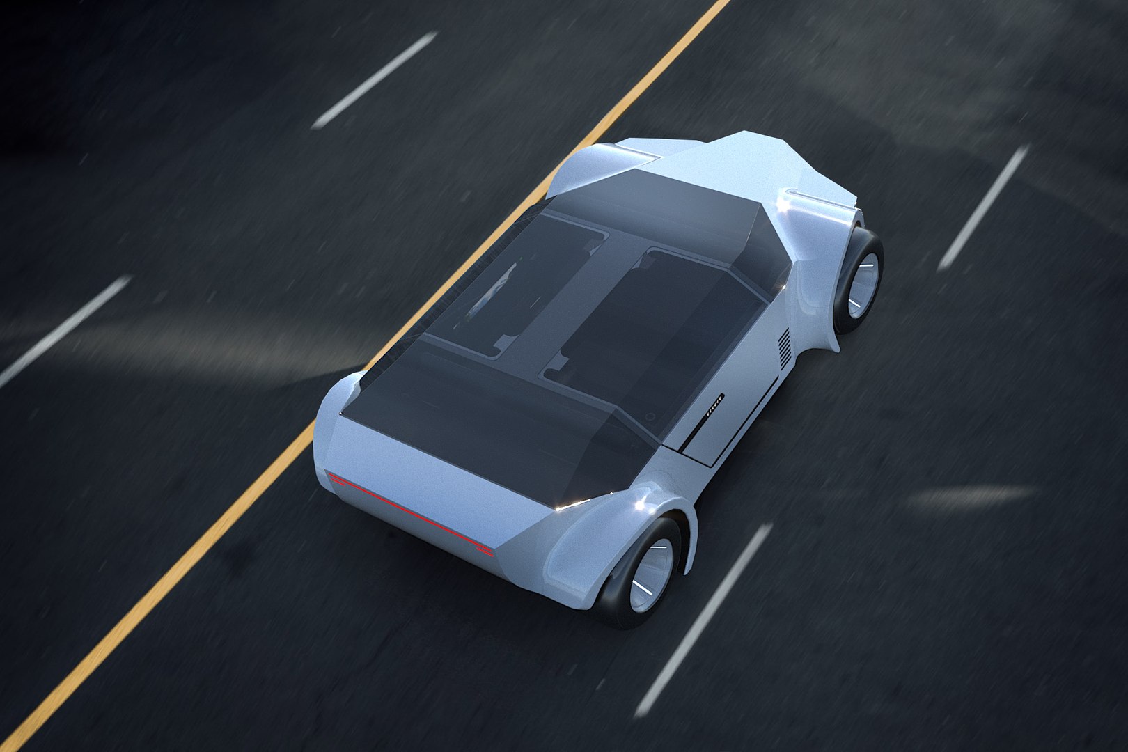 3D Concept Car V01 Model - TurboSquid 1958833