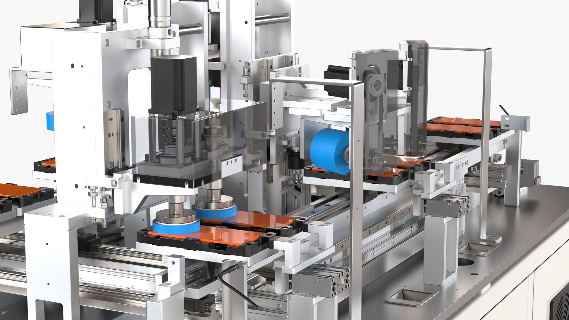 Automatic Circular Scrubbing And Decontamination 3C Cleaning Machine 3D ...