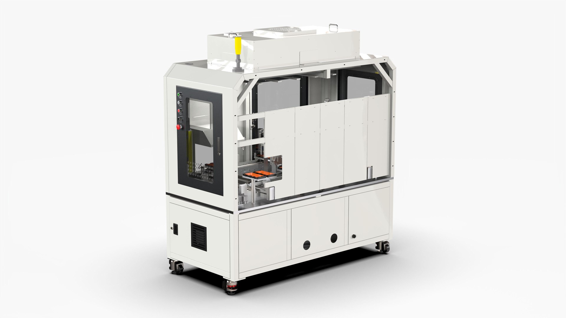 Automatic Circular Scrubbing And Decontamination 3C Cleaning Machine 3D ...