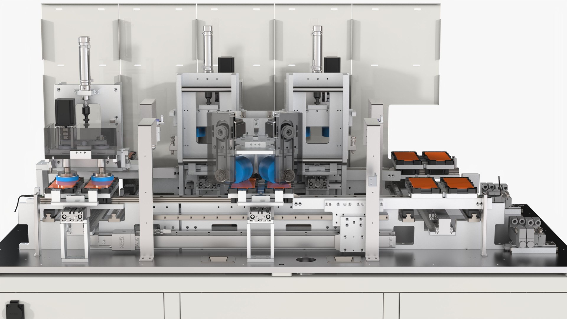 Automatic Circular Scrubbing And Decontamination 3C Cleaning Machine 3D ...