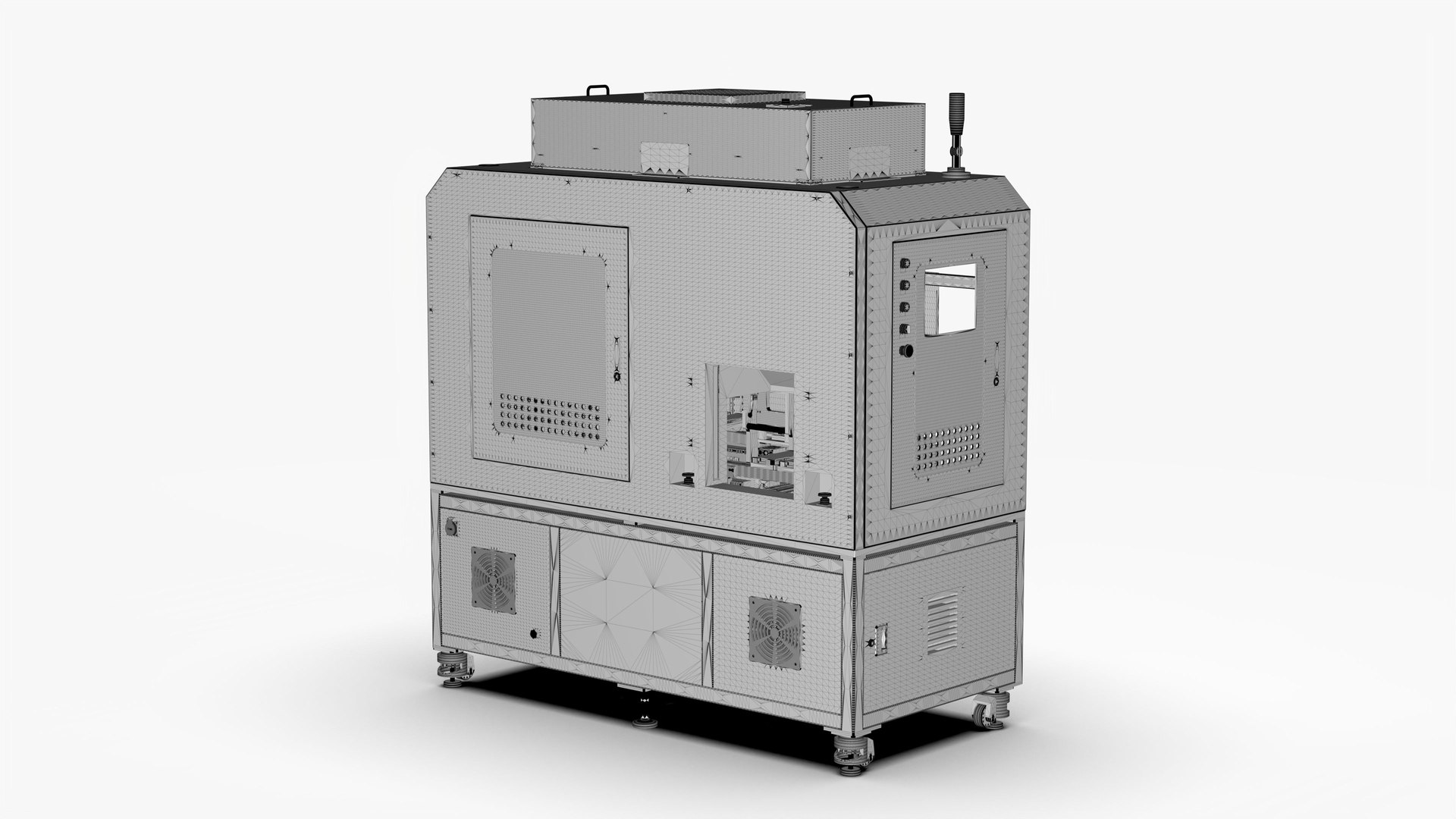 Automatic Circular Scrubbing And Decontamination 3C Cleaning Machine 3D ...