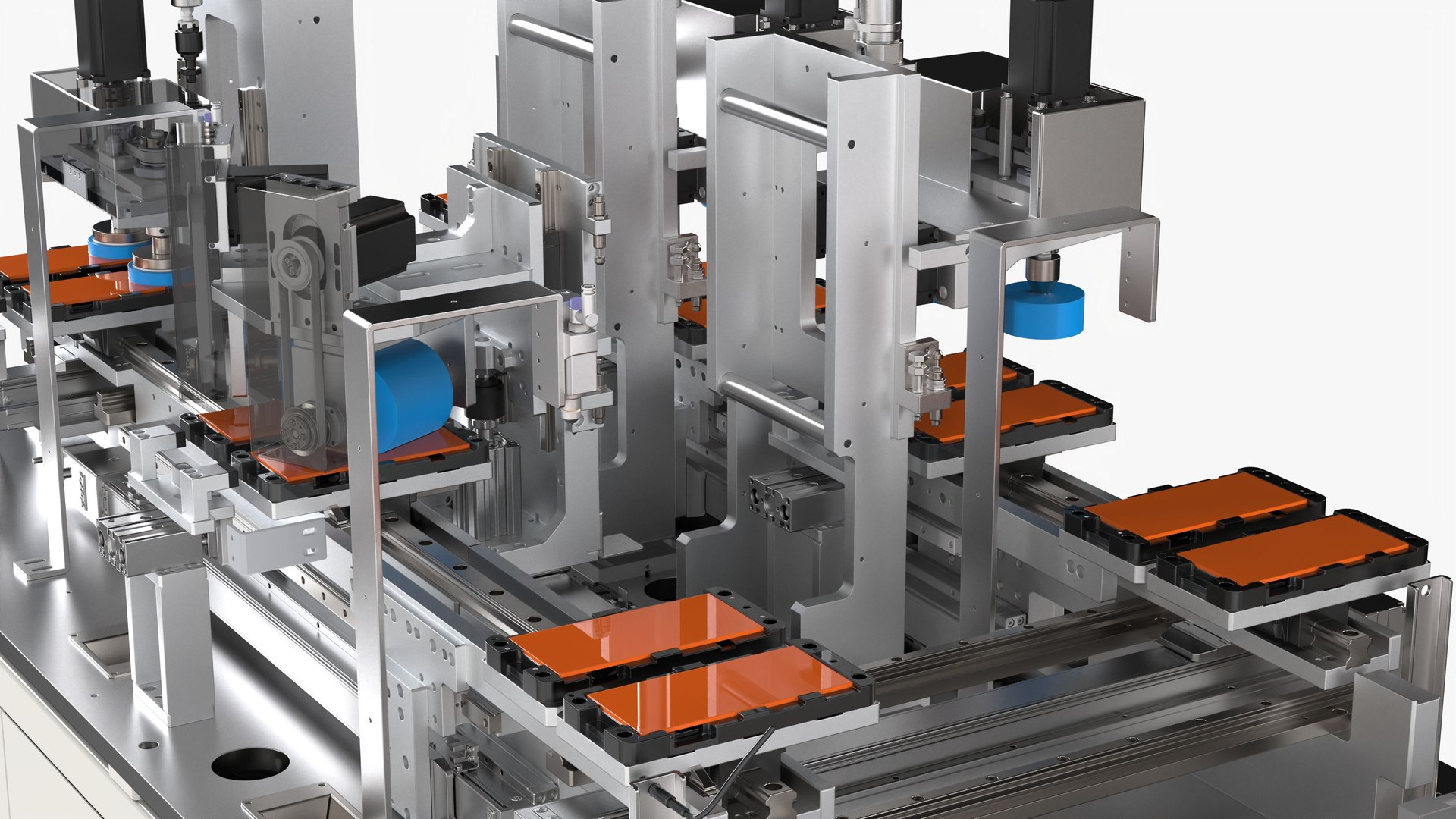 Automatic Circular Scrubbing And Decontamination 3C Cleaning Machine 3D ...