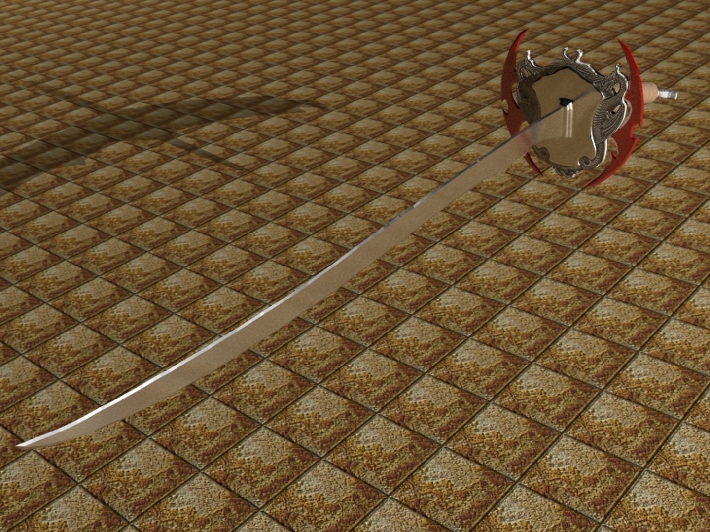 Maya Fantasy Sword