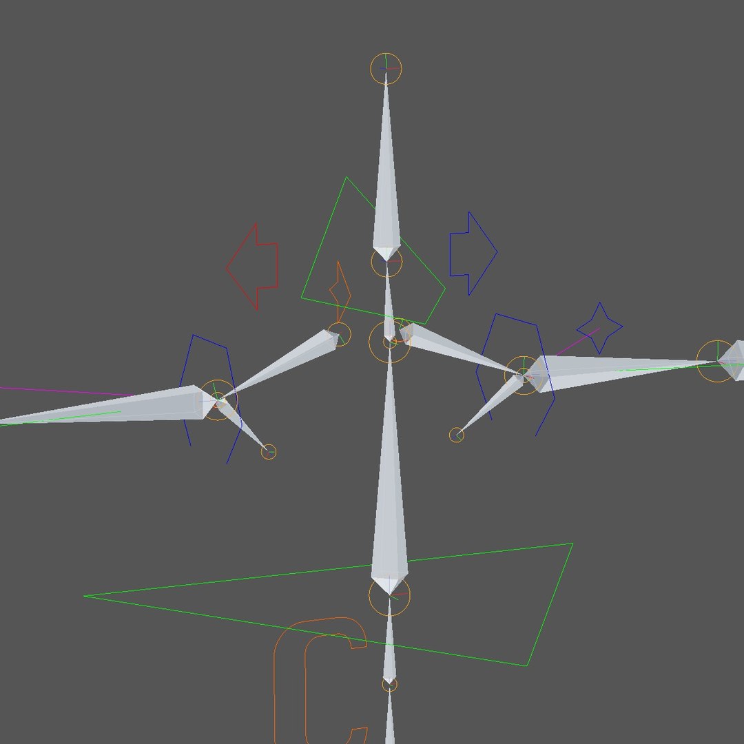 Carol Female Rigging Character 3d Model