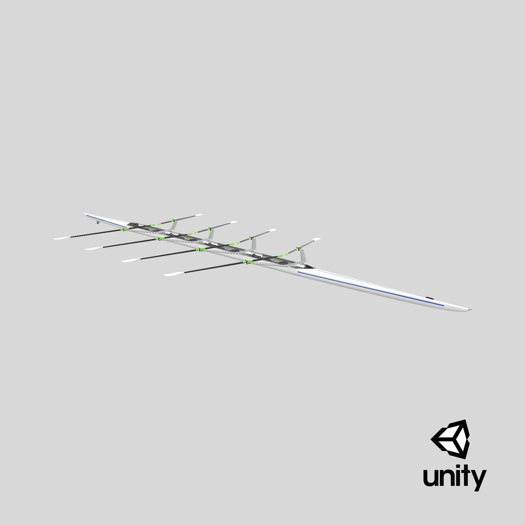 Quadruple Scull Rowing Boat 3D Model - TurboSquid 2290218