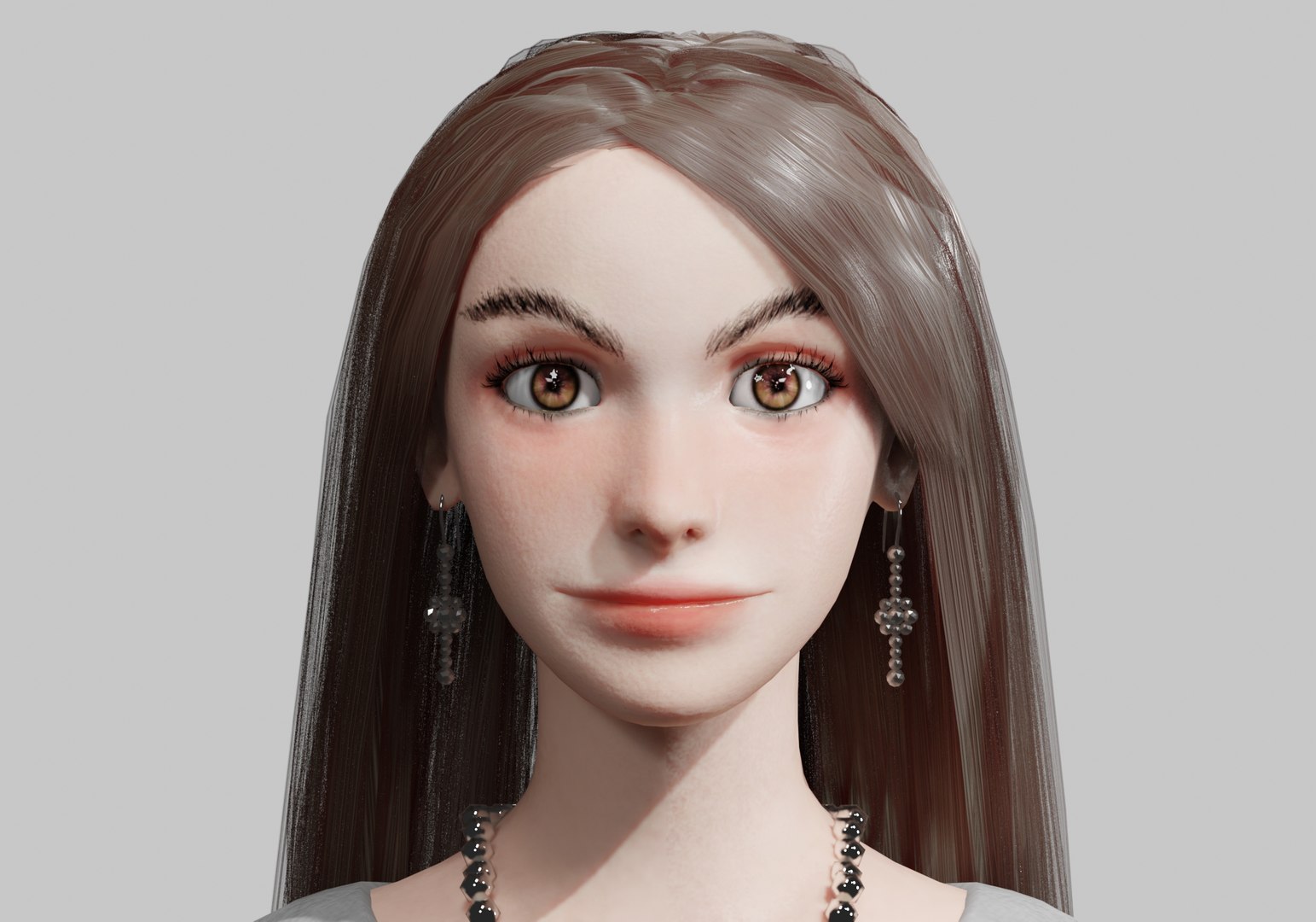 3D Standard Cute Woman V33978 Model - TurboSquid 2278760