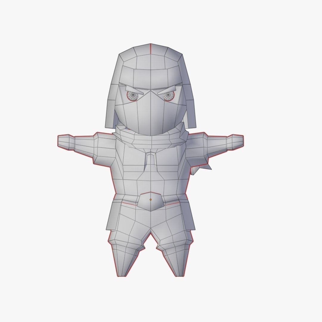 Cartoon style ninja character 3D model - TurboSquid 1368592