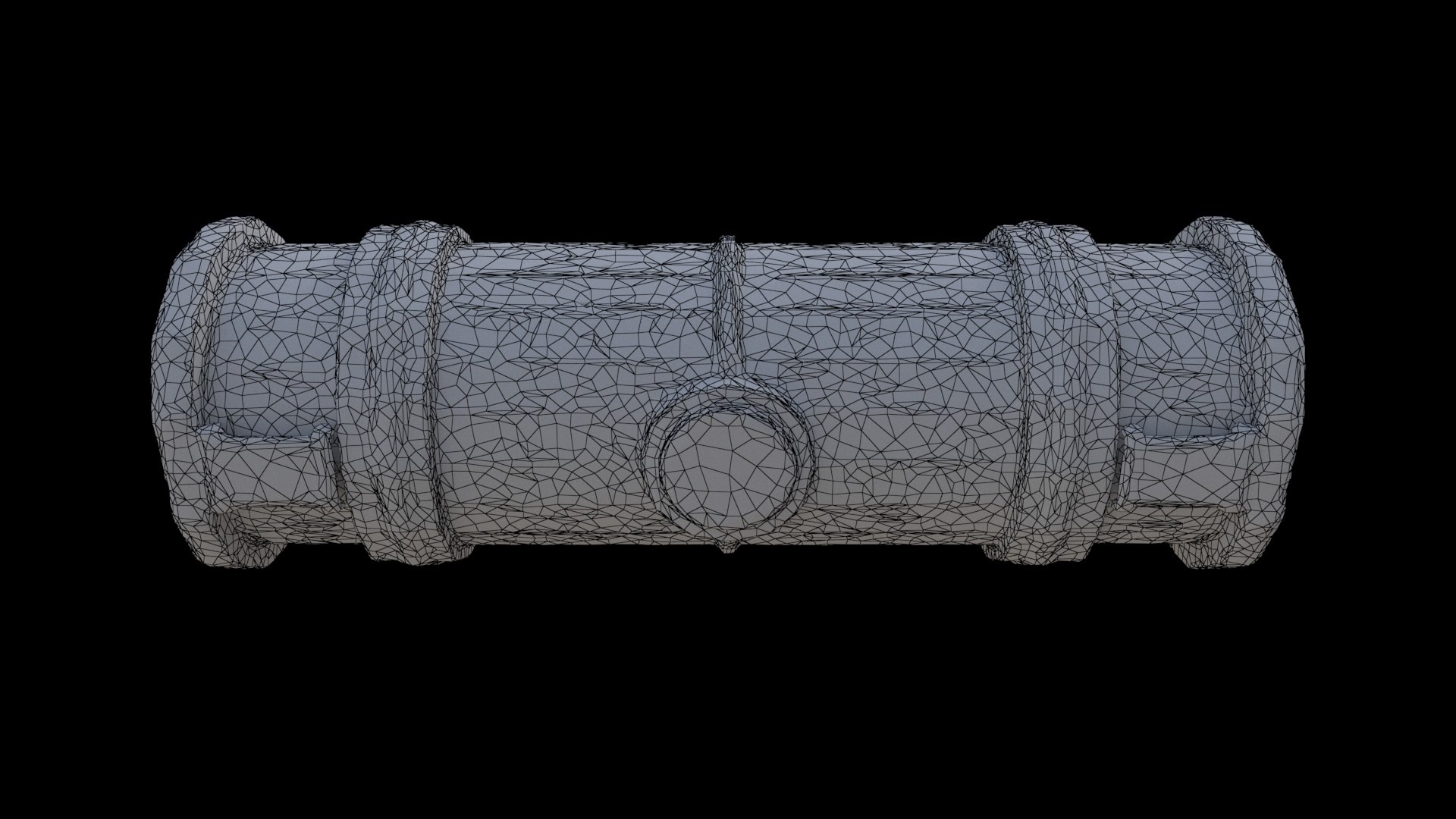 Sealed Wax Scroll Tube 3D Model - TurboSquid 2327320