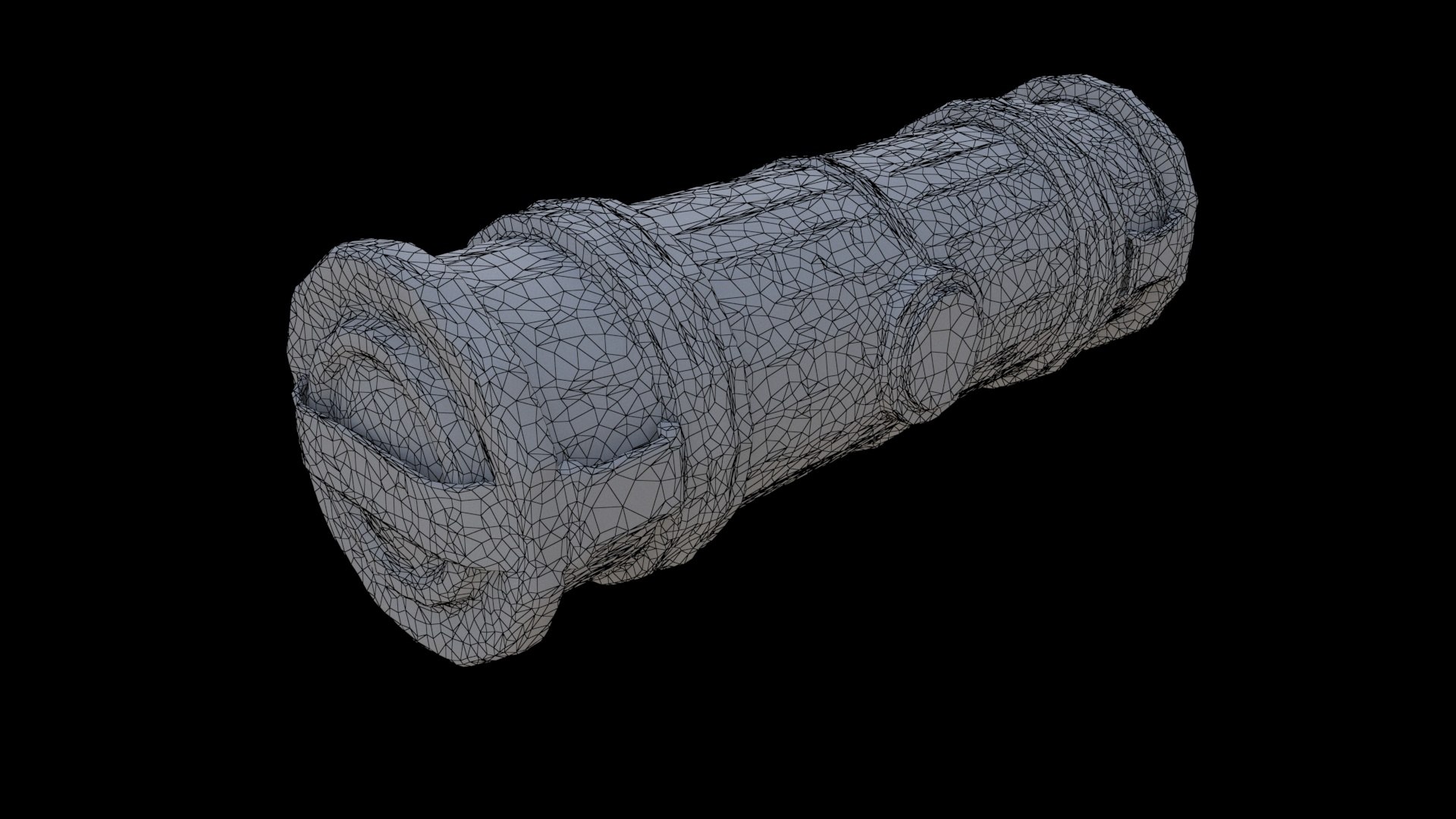 Sealed Wax Scroll Tube 3D Model - TurboSquid 2327320
