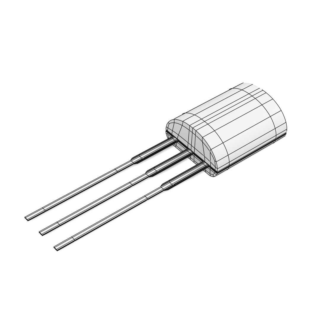 Transistor 3d Model