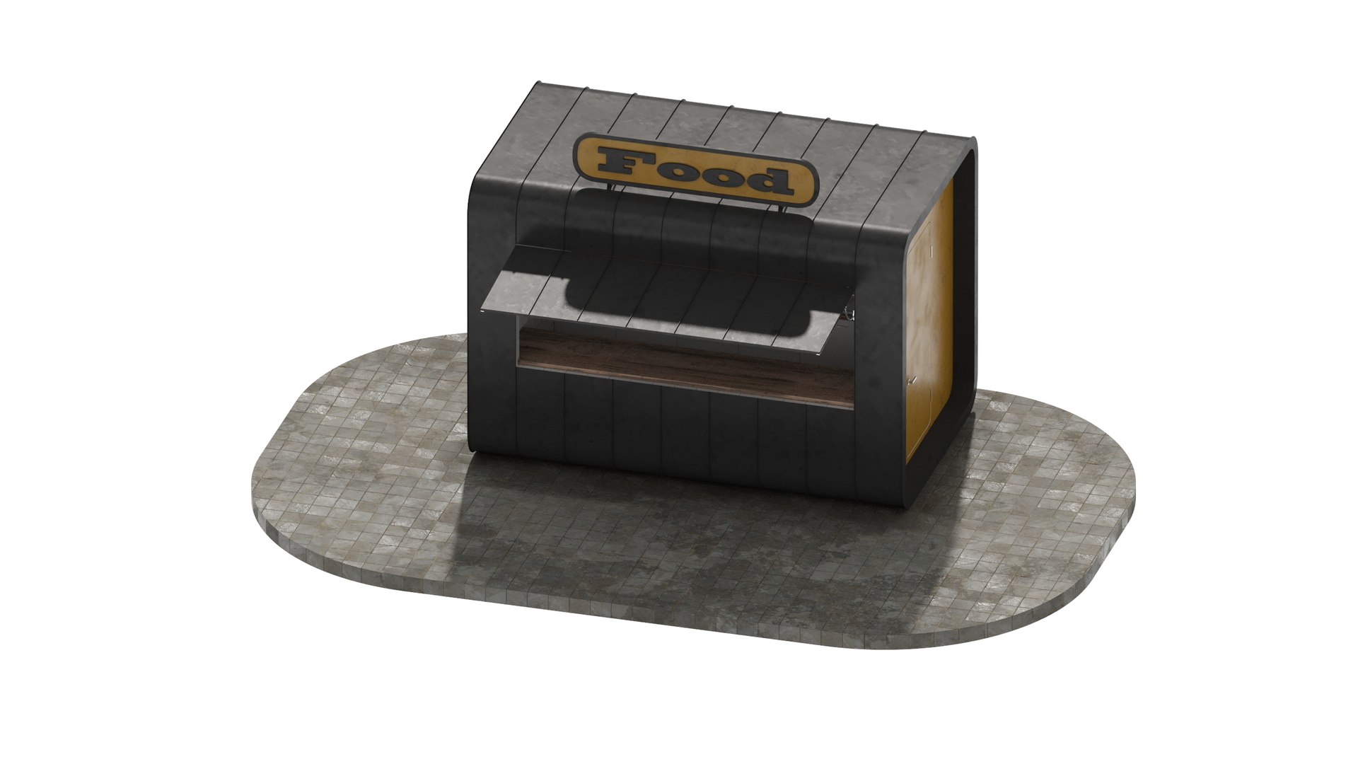 3D Kiosk 2 Model - TurboSquid 1935915