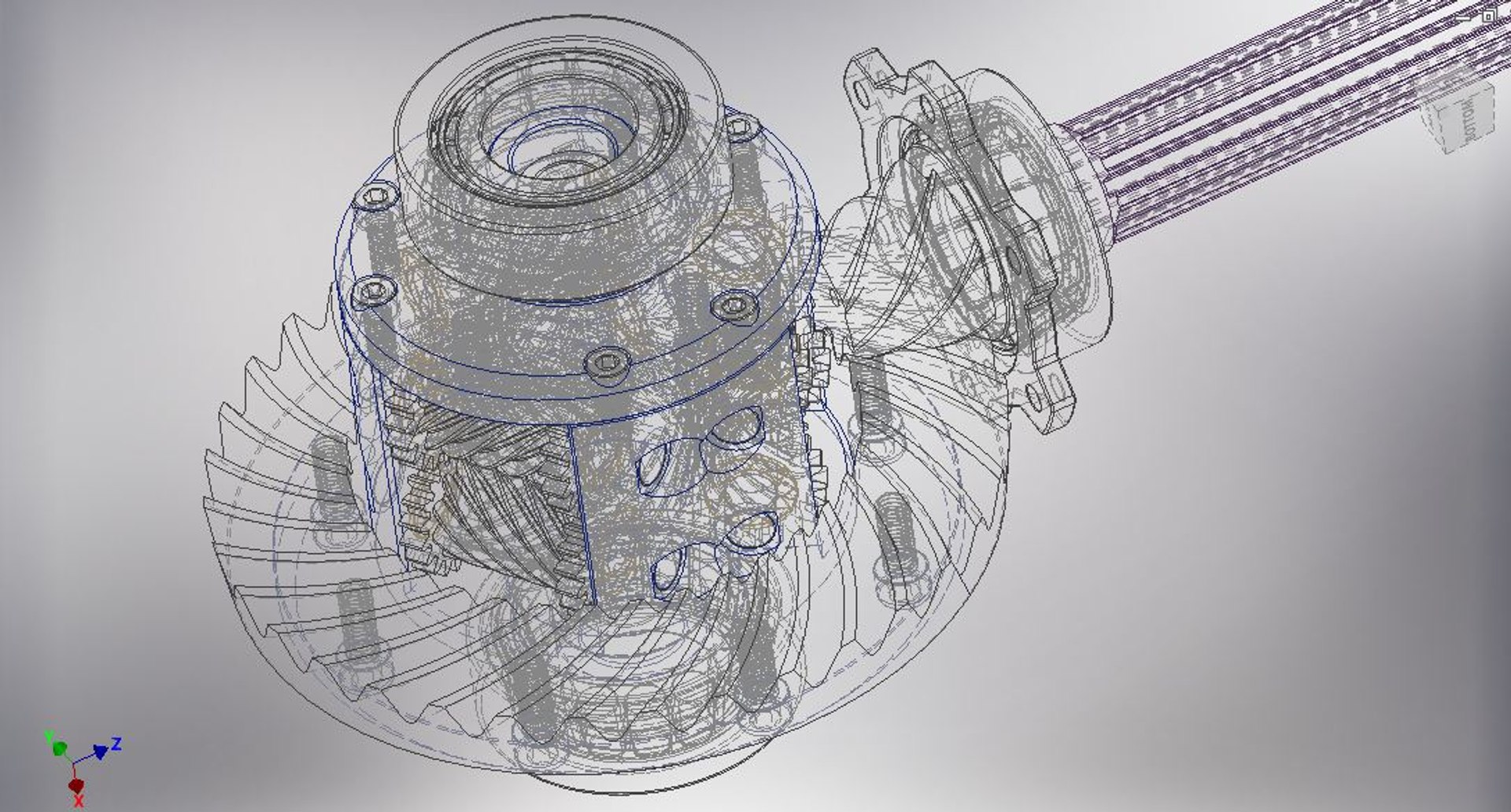 3D automobile differential - TurboSquid 1296581