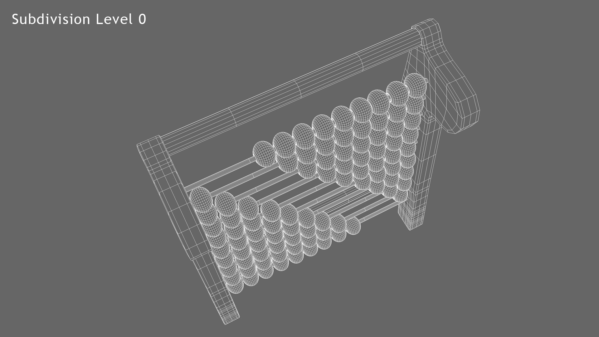 3D Abacus model - TurboSquid 1754924