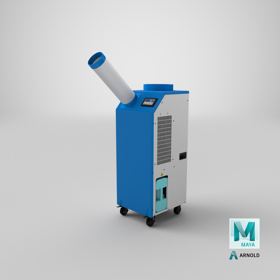 Industrial Portable Split Air Conditioner Mac 35 3D Model - TurboSquid ...