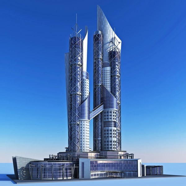Skyscraper 3D Models for Download | TurboSquid