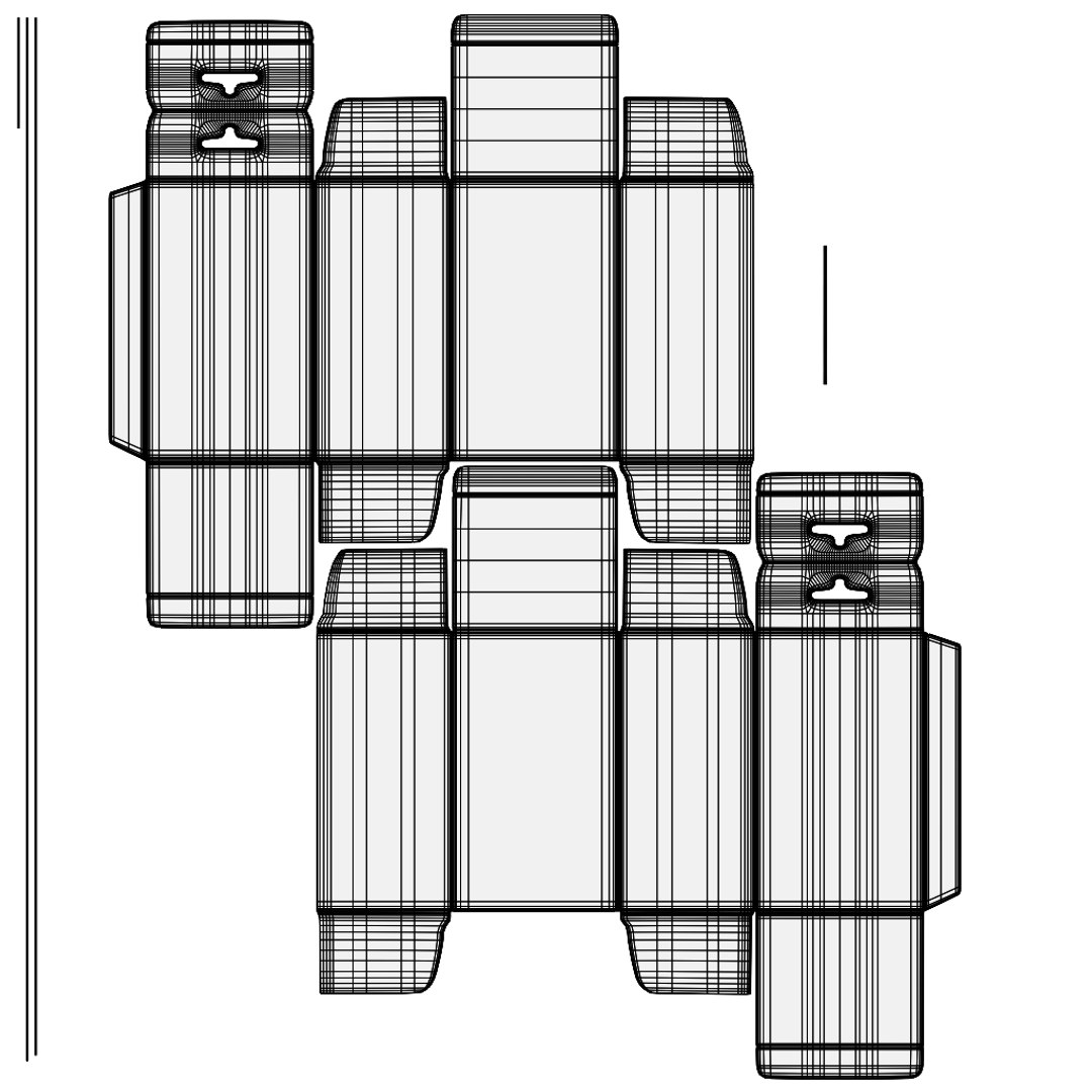 Hanging Tab Box 3D - TurboSquid 2265501