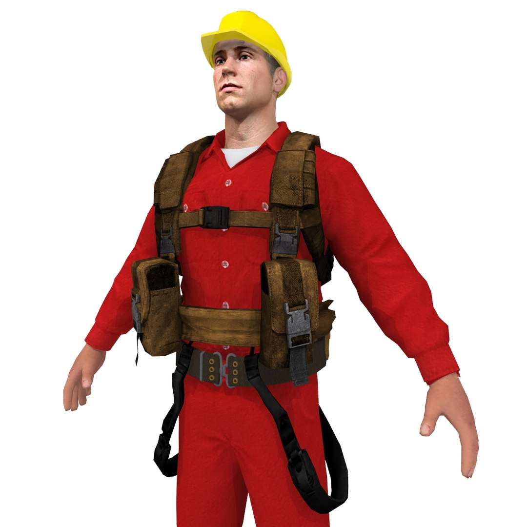 Construction Worker Man Max