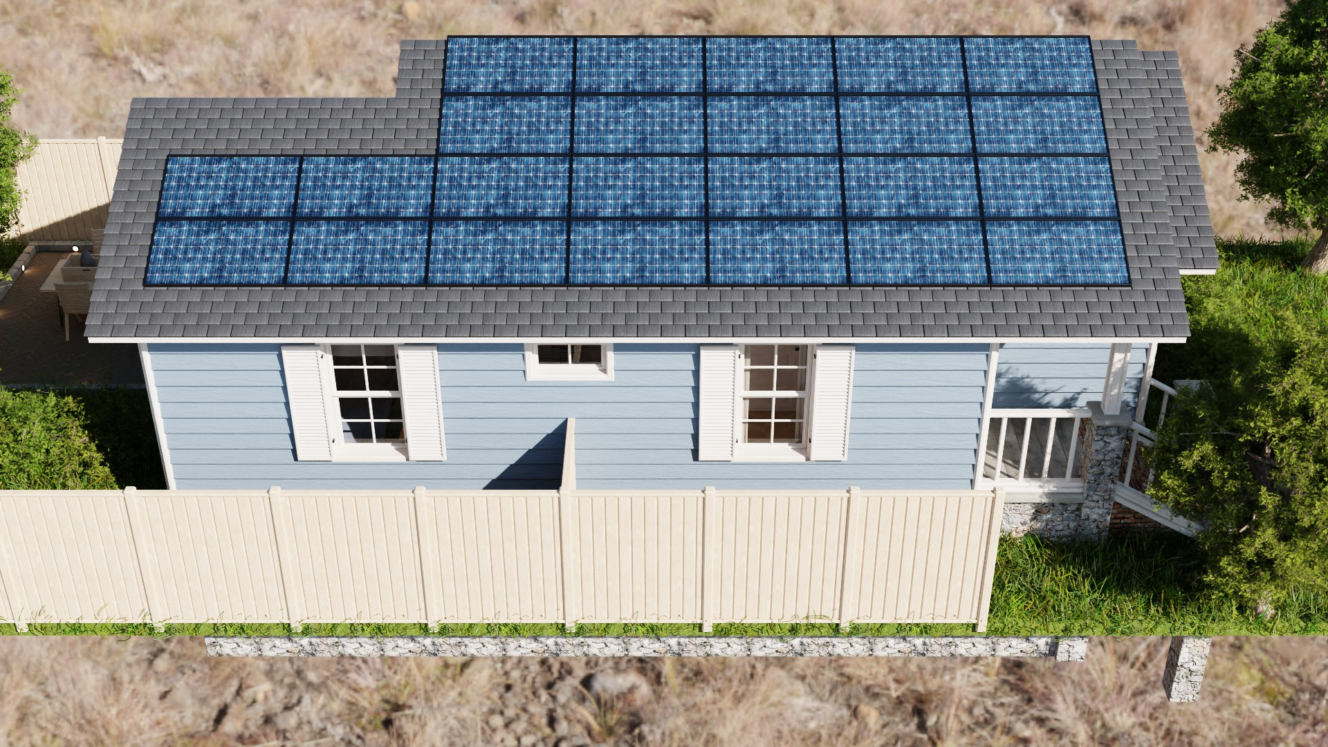 3D Modular Classic Style American House 2 - TurboSquid 2109373