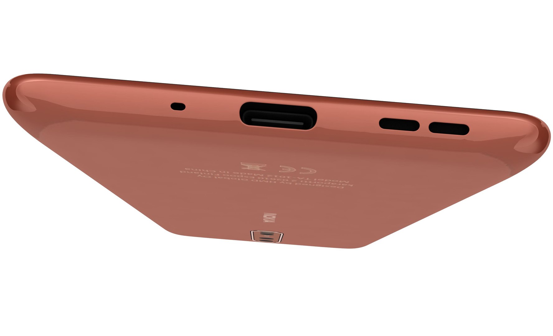 Nokia 8 polished copper 3D - TurboSquid 1207233