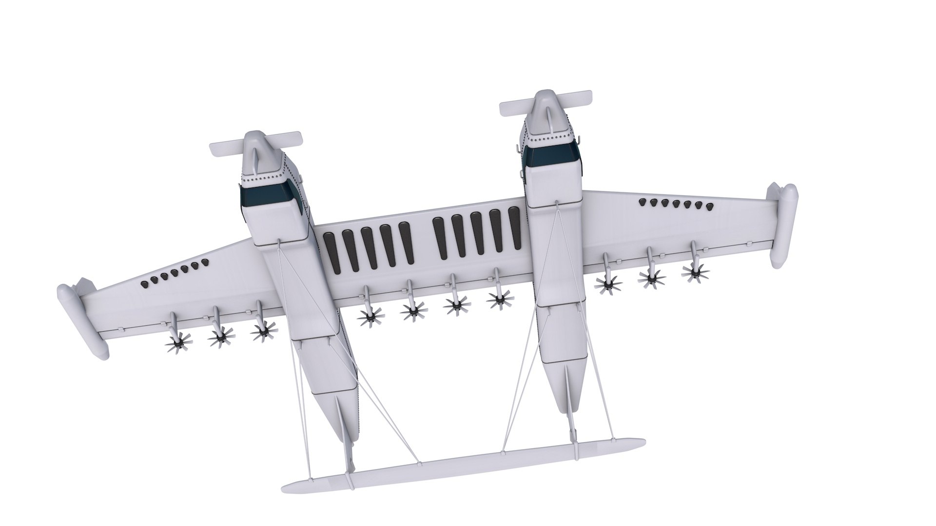 Liberty Lifter DARPA Seaplane 3D model - TurboSquid 2138611