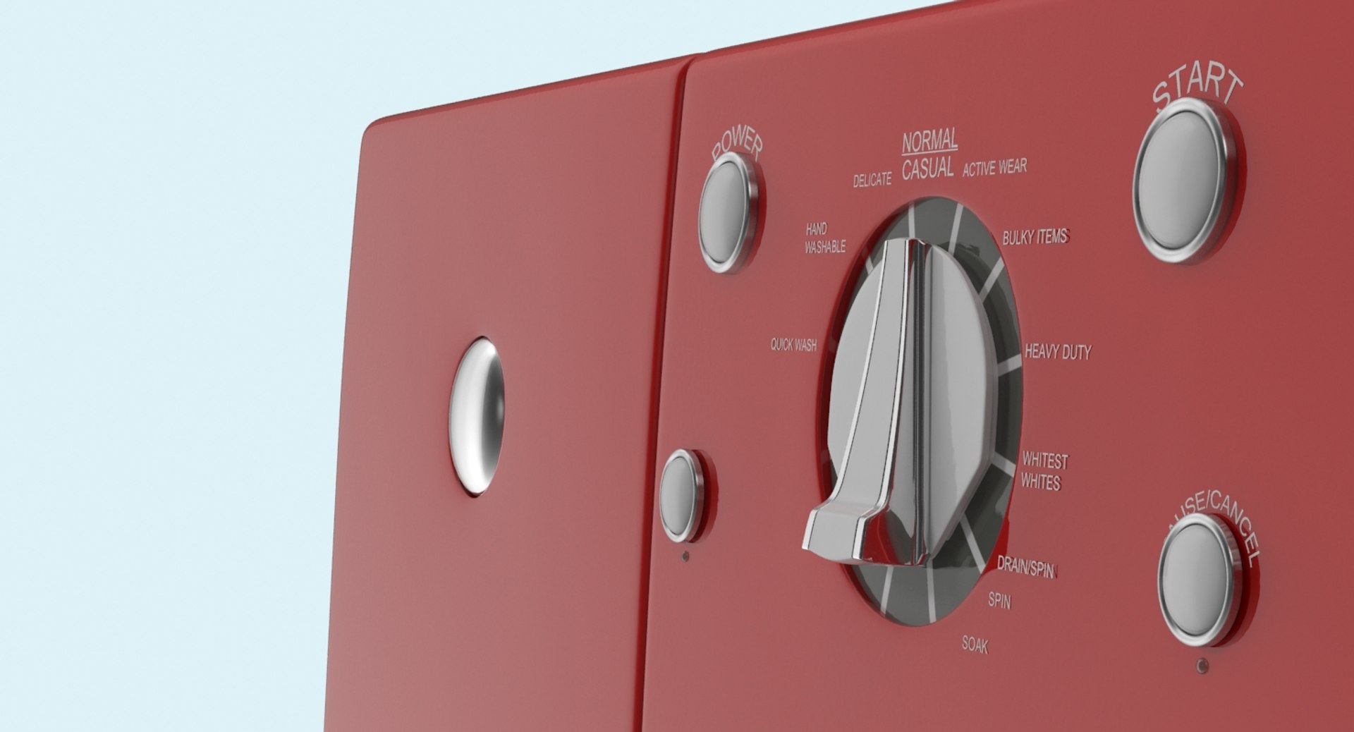 max front-loading-washer---red-front-loading-washer